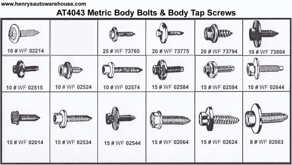 Assortment Tray Plastic Nut Screw Retainers, 18 Styles – 330 pcs